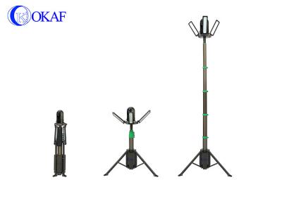 China Built in Battery Portable Telescopic LED Light Tower with Tripod Outdoor Event Lighting for sale