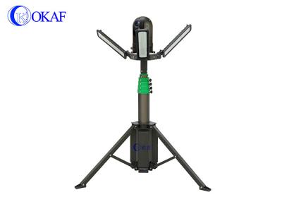 China Built in Battery Portable Telescopic LED Light Tower with Tripod Outdoor Event Lighting for sale