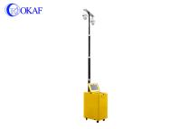 China PTZ Camera Monitors Mobile Vehicle Mounted Light Tower Trailers In Real Time for sale