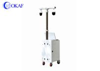 China 360 Degree Mobile Sentry Surveillance Trailers Solar Trailer Mounted Light Towers for sale