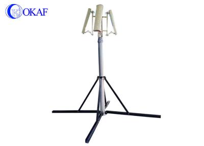 China High Strength Aluminum Alloy Telescopic Mast Pole Pneumatic Antenna Pole Customized for sale