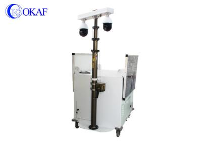 China OKAF Mobile Sentry Camera Security Trailer , Solar CCTV Surveillance Trailer PR06 for sale