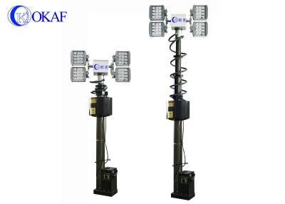Cina albero telescopico montato su veicolo di 20M Height 50KG 48000lm in vendita