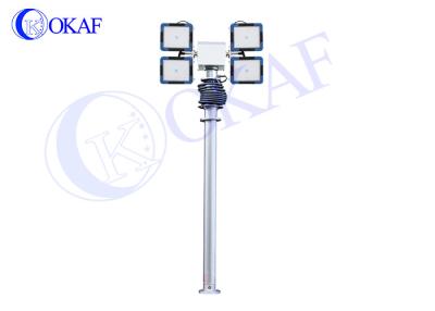 Cina Lega 6063B 3.5M Pneumatic Telescopic Pole montato su veicolo in vendita