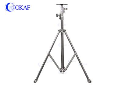 Cina Portatile di Palo dell'antenna del treppiede di altezza di acciaio inossidabile 2.8m 3.8m in vendita