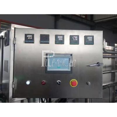 China 6000-20000BPH het materiaal van de automatische Pasteurisatieapparaat en het koelen Tunnelpasteurisatie voor Juice Hot Filling Machine Te koop