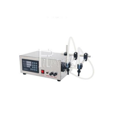 China Halb automatische 1/2/4 Pumpen-flüssige Flaschen-Wasser-Füllmaschine der Kopf-elektrischen digitalen Steuerung zu verkaufen