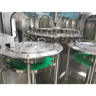China Automatic 4 In 1 Juice Filling Machine PET Bottles Monoblock Pulp Fruit Granule for sale
