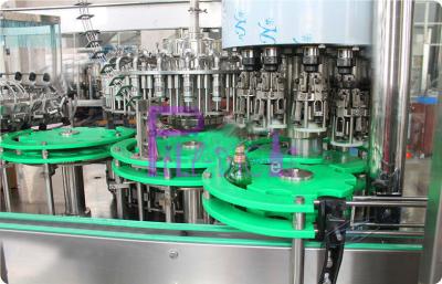 China Glass Bottle Filler Machine Automatic Juice / Tea Bottling Filling Machine 6000 - 8000BPH for sale
