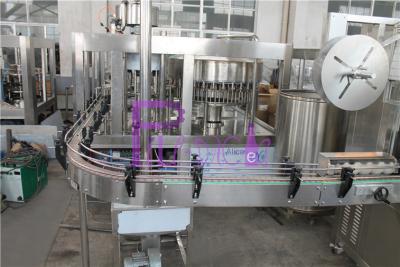 China Industrial Automatic Labeling Machine , Beverage Bottle Double Head Sleeve Labeling System for sale