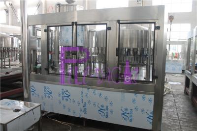 China Control 3 del PLC en 1 máquina de rellenar SUS304 del agua con el tapón de tuerca en venta