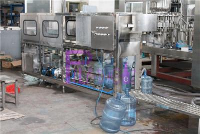 Китай система 3 линейного бочонка воды 5 галлонов 200BPH заполняя в одной структуре продается