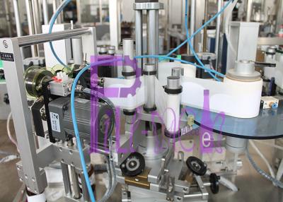 Китай Объект регулирования ПЛК машины для прикрепления этикеток бутылки нержавеющей стали слипчивый продается