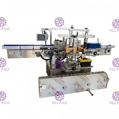 China Auto Double Side Bottle Labeling Machine For Beverage Filling Line for sale