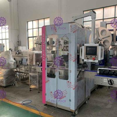 China High Efficiency Glass Bottle Labeling Machine With Steam Generator 9KW for sale