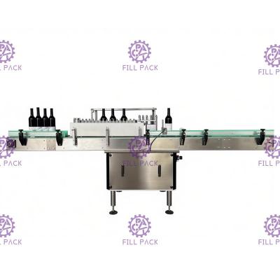 China Wine Beer bottle Cold Paper wet glue labeling / labeler machine / equipment / line / plant / system / unit for sale