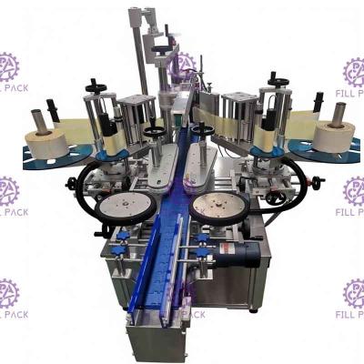 China 1200W Industrial Oil Bottle Labeling Equipment Electric Driven Type for sale