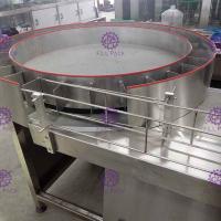 China Manual Bottle Sorting Machine 3600-5000BPH SUS304 Stainless Steel for Juice Processing Lines for sale