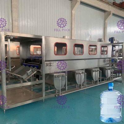 China 3 / 5 Gallon / 20L Bottle Water Manufacturing Equipment / Plant / Machine / System / Line for sale