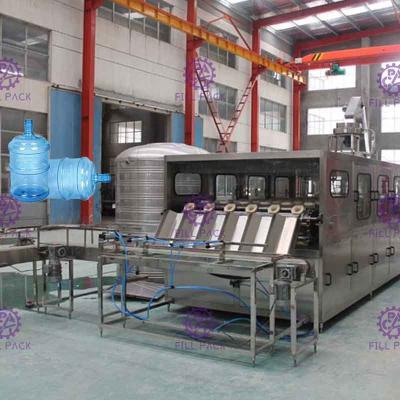 China Automatic 900BPH 5 Gallon Water Filling Machine With Nanfang Pump 6 Lines Type for sale