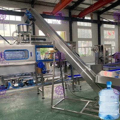 China SUS304 5 Gallon Water Filling Machine / Line , 200BPH Pure Water Filling Machine for sale