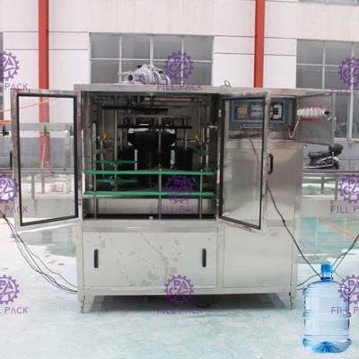 China Bucket / Barrel / Gallon Bottle Water Rinsing Filling Capping Equipment / Plant / Machine / System / Line for sale