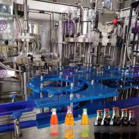 China Automatic Glass Bottle Beer Filling Machine 6000-8000 BPH with PLC Control and 0.25-2.5L Capacity for sale