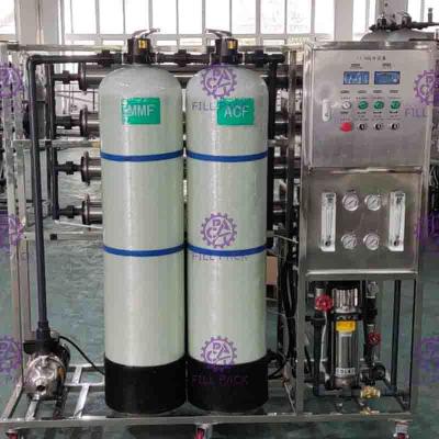 China 2000LPH Drinkable Water Treatment Machine RO Reverse Osmosis Purification System UV Sterilizer for sale