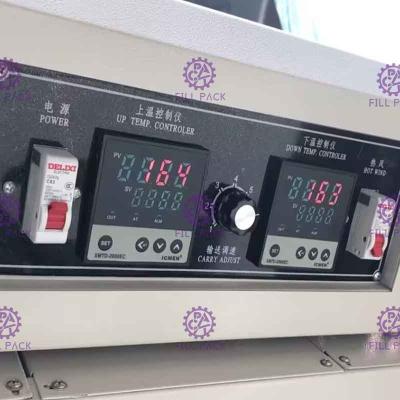 China Semi Automatic PE Film Wrapping Cutting Shrink Tunnel Packing Machine for sale