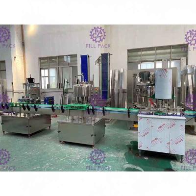 China 5000 BPH Linear Water Filling Equipment , Plastic Bottles Liquid Filler Machine for sale