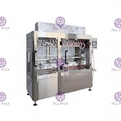 China Automatic Plastic Bottle Filling Machine High Efficiency Multi Head Linear Non Corrosive for sale
