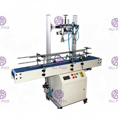 China Automatic Bottle Gallon Filling Machine With Conveyor Air Leakage Detector for sale