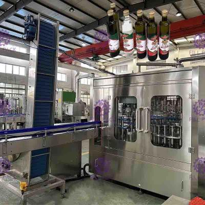 China Automatic Tiny Negative Pressure PET Bottle Filling Machine For Soy Sauce for sale