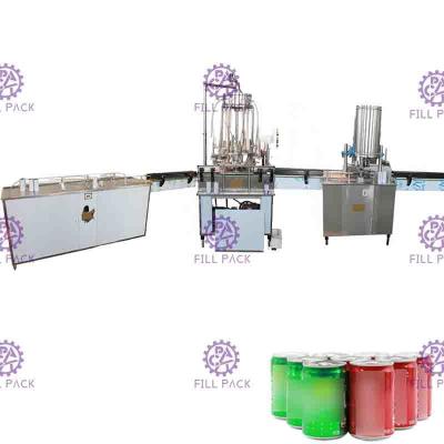 China Balanced Pressure Soft Drink Filling Machine 2000BPH For Carbonated Drinks for sale