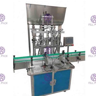 China Automatic Piston Type Liquid Filler Equipment Ketchup / Mayonnaise 6000 - 8000BPH for sale