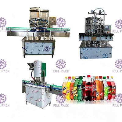 China 1500BPH 2L Fully Automatic Carbonated Drink Filling Machine PET Plastic Bottle Soft Beverage for sale