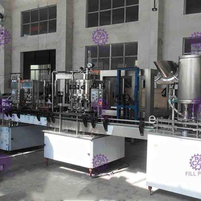 China Linear Type Soft Drink Bottling Equipment 0.25L - 2.5L For Plastic Bottle for sale