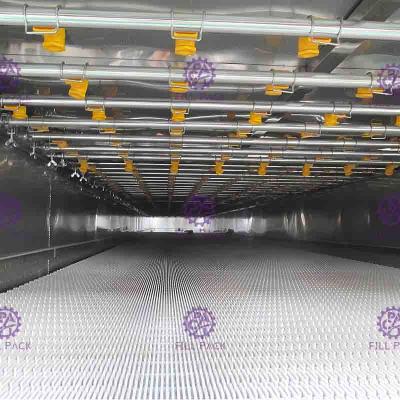 China Sectionalized 500ml Bottle Packing Machine Sterilizer For Non Carbonated Beverage for sale