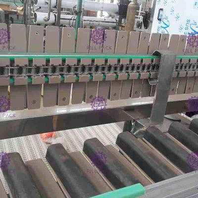 China Stainless Steel 304 Bottle Reverse Sterilizer Smoothing Roller Conveyor For Hot Filling Line for sale