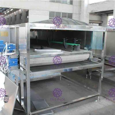 China Automatic Bottle Packing Machine Sterilizer For Beverage Production Line for sale