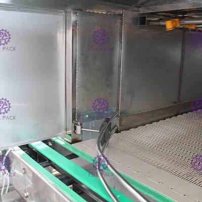 China Pure Water Spray Bottle Packing Machine Sterilizer Ice Tea Cooling Machine for sale