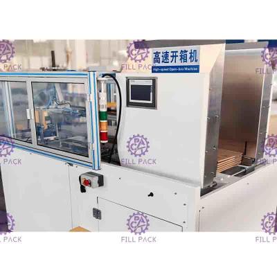China Hot Glue  Bottle Case Packer Machine automatic continuous feeding for sale