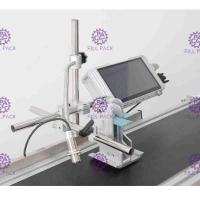 China Automatic 75 m/min speed High resolution inkjet print coding machine for date code / logo for sale