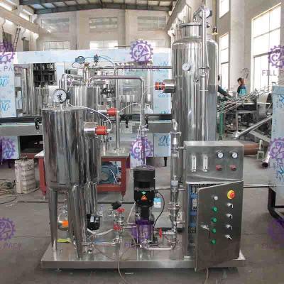 China 0.5T/H sparkling water carbonated soft drink production line for sale
