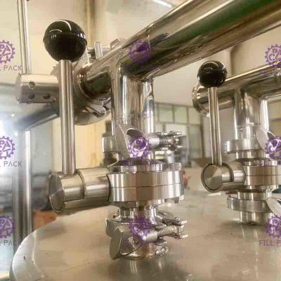 China 320kg Beverage Syrup Filter For Soft Drink Processing Equipment SUS304 1.5mm Single Layer for sale