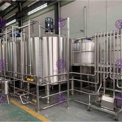 China Electric Carbonated Drink Production Line Beer Beverage Making Machine for sale