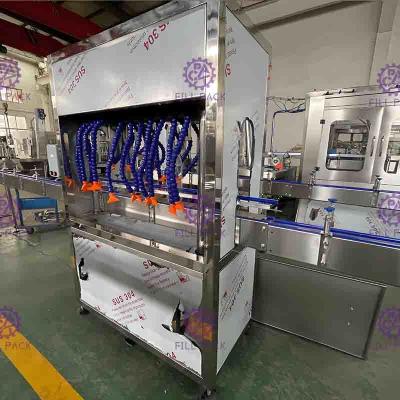 China Single Blowing Knief Soft Drink Processing Line Bottle Blowing Machine , Strong Bottle Blow Dryer for sale