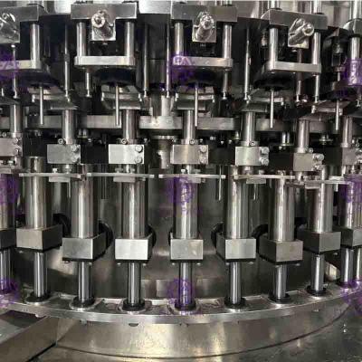 China PET Plastic Glass 3 In 1 Monobloc Soft Drink Processing Line Emergency stop function for sale