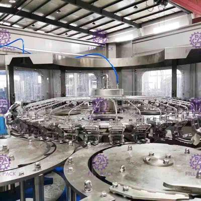 China Carbonated Drink Beverage PET Plastic Glass 3 In 1 Monobloc Bottling Machine / Equipment / Line / Plant / System for sale