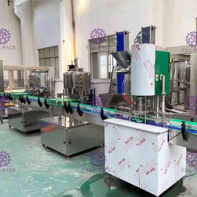 China PET Bottle Soft Drink Processing Line for sale